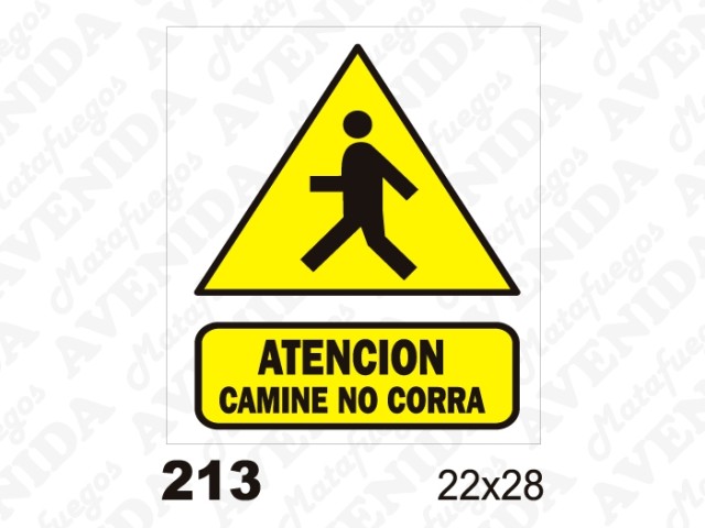 CARTEL CAMINE NO CORRA, carteles standard. Portal de Compras de ...