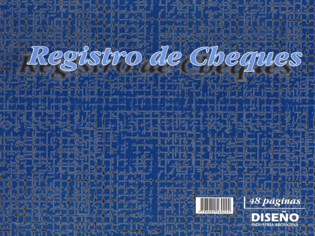 LIBRO REGISTRO DE CHEQUES, dise o. Portal de Compras de Productos en ...